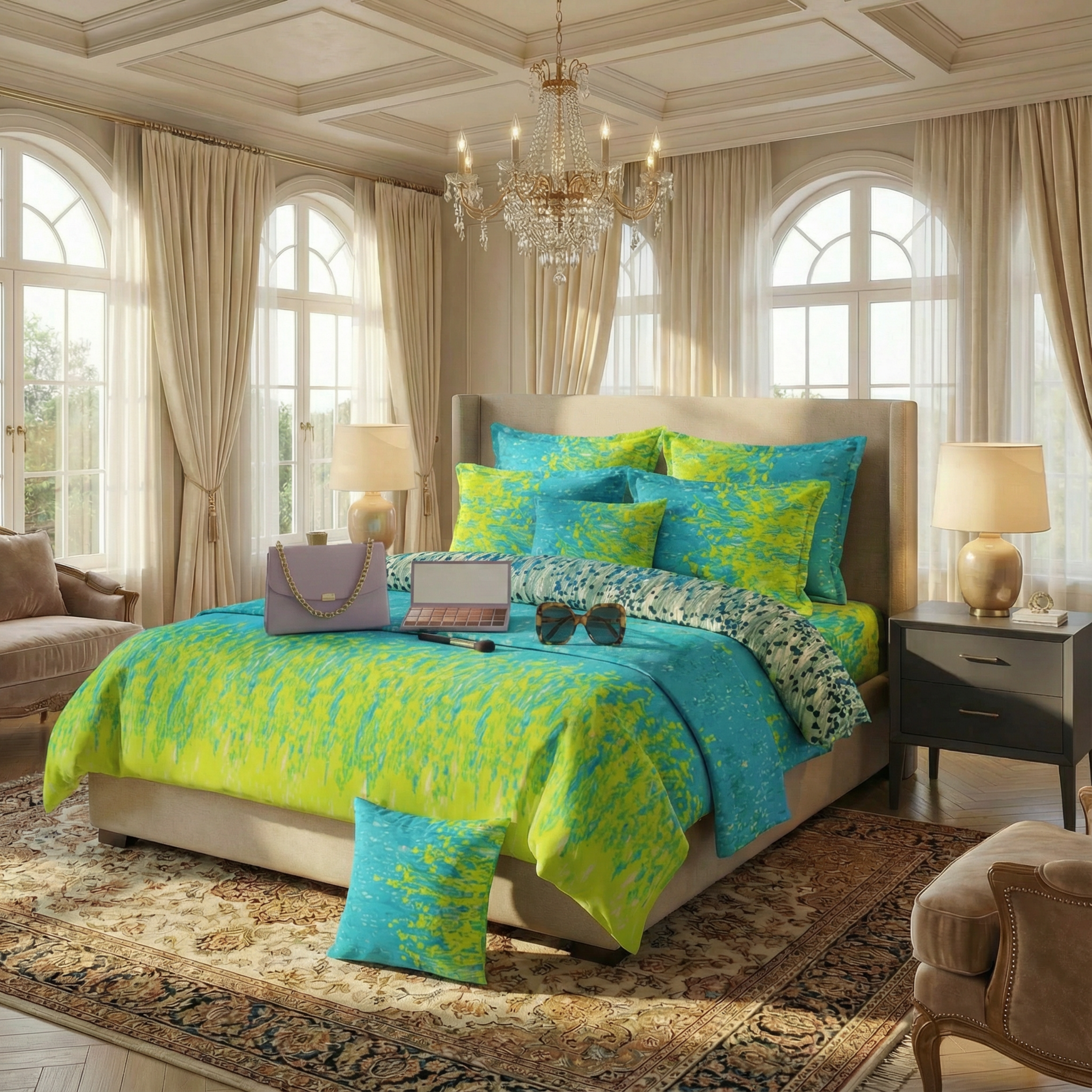 SLIME DUVET COVERS SET - 8 PCS (PREMIUM) – Aspire Bedding