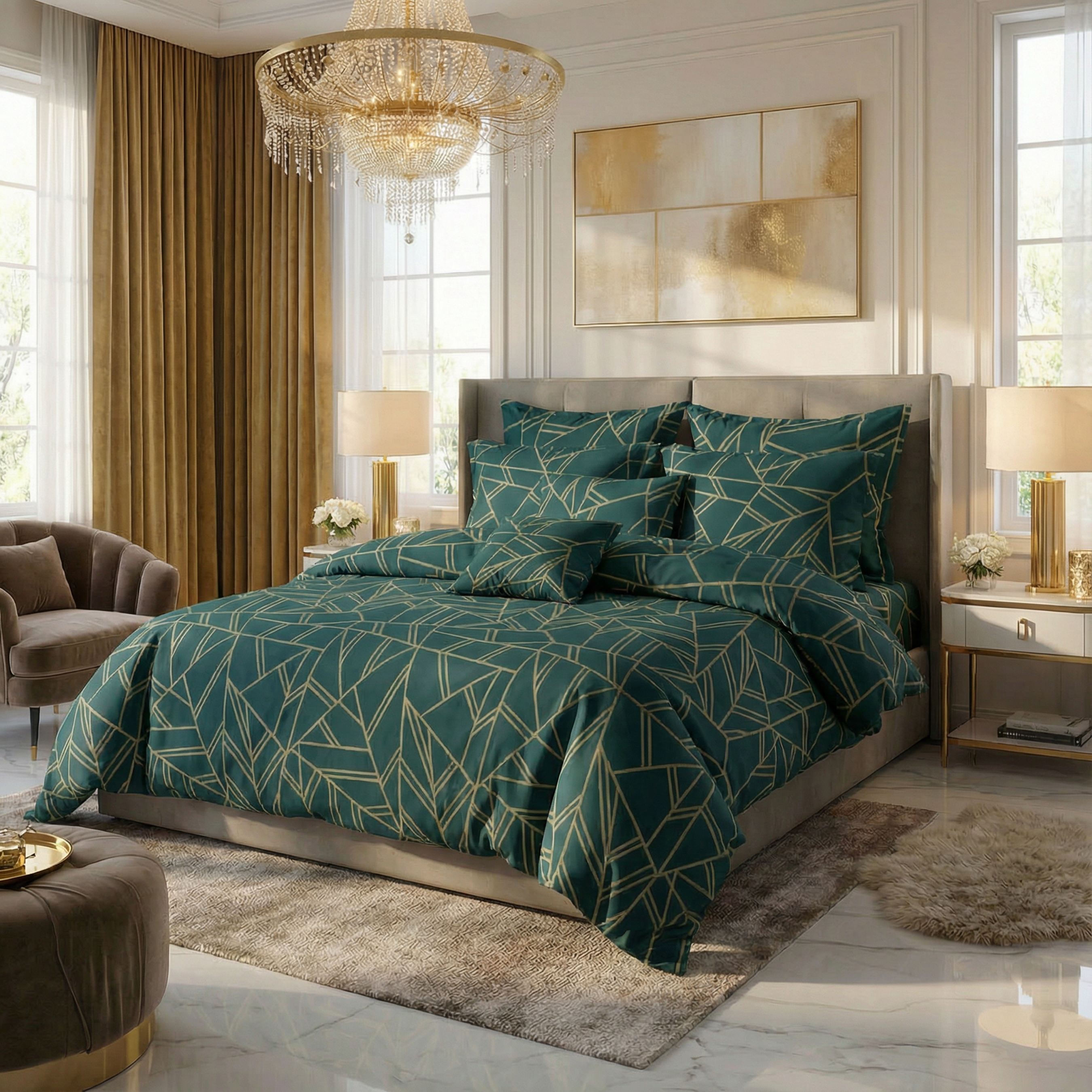 EMBER DUVET COVERS SET - 8 PCS (PREMIUM) – Aspire Bedding