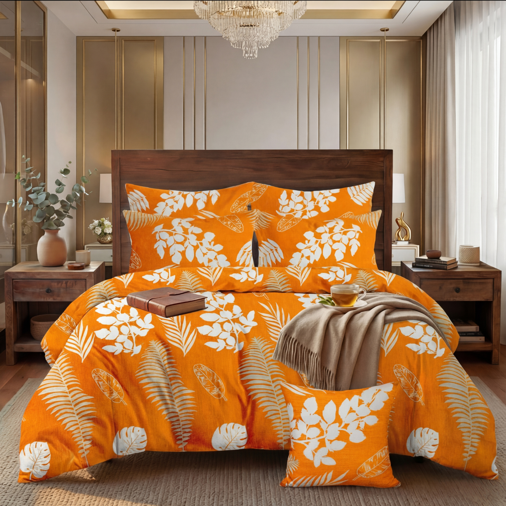 SOREN Comforter Set- 7 Pcs – Aspire Bedding