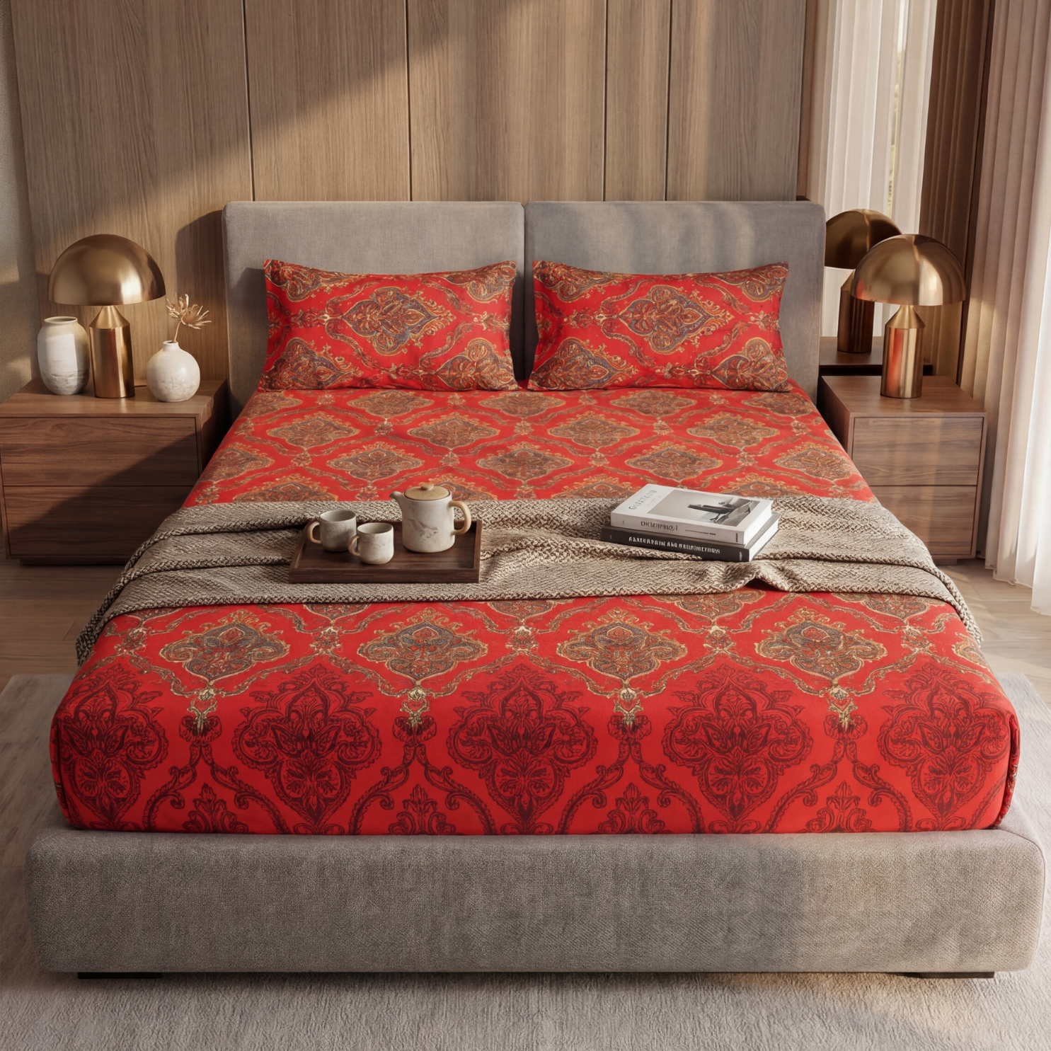 INDICI FITTED SHEET - (PREMIUM) – Aspire Bedding