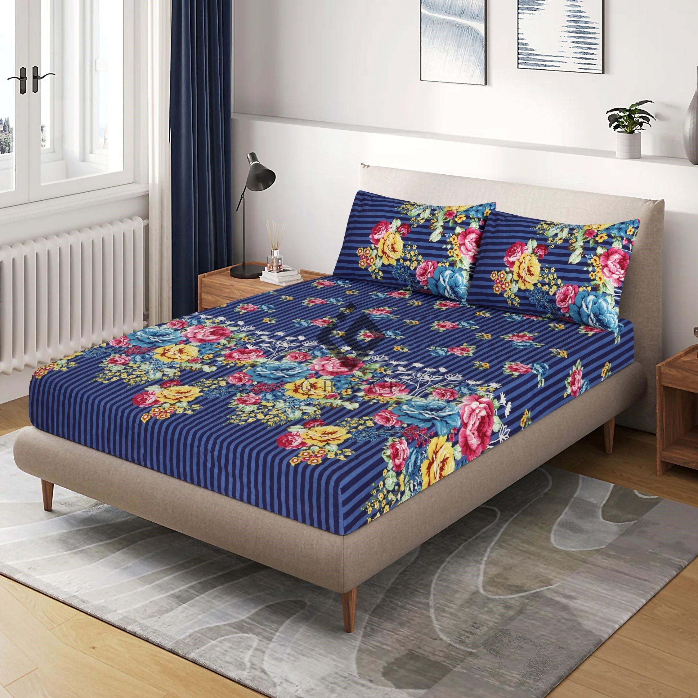 LAREN FITTED SHEET - (PREMIUM) – Aspire Bedding
